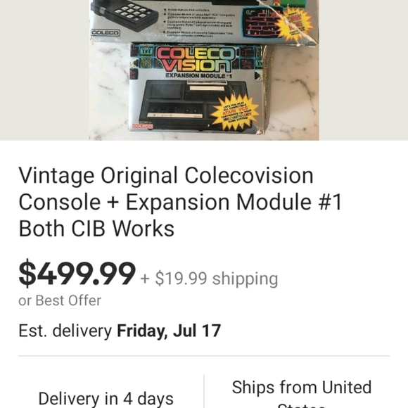 Games | Coleco Vision Expansion Module1 | Poshmark